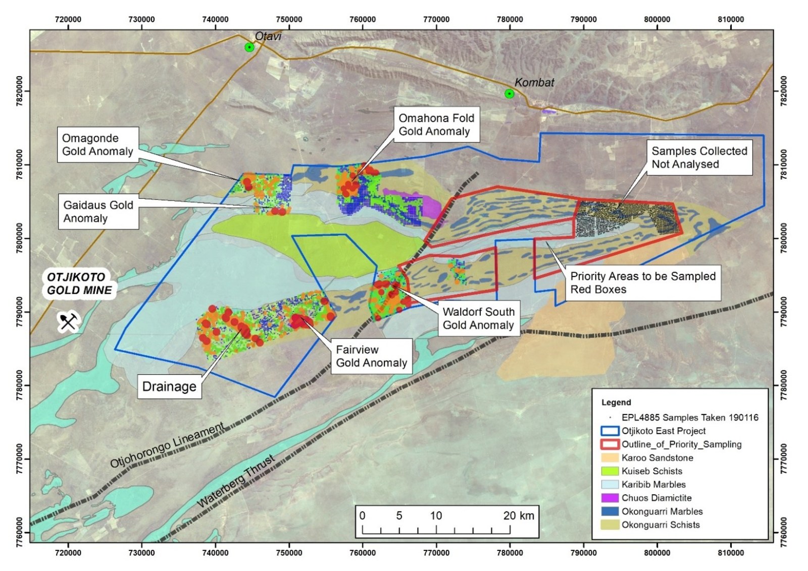 Osino Resources Announces Three New Gold Anomalies and Provides ...
