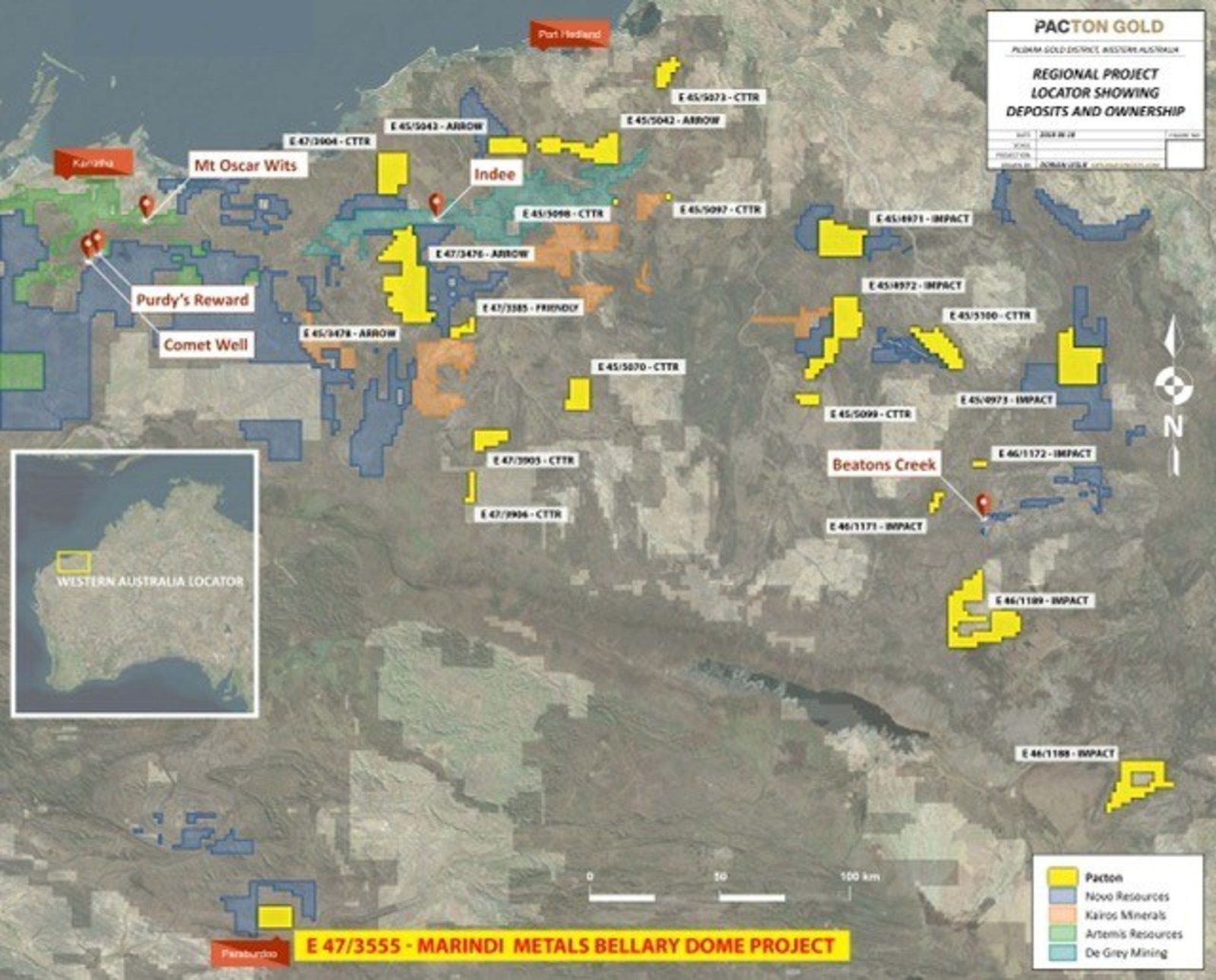Pacton Gold to Acquire Highly Prospective Bellary Dome Project in ...
